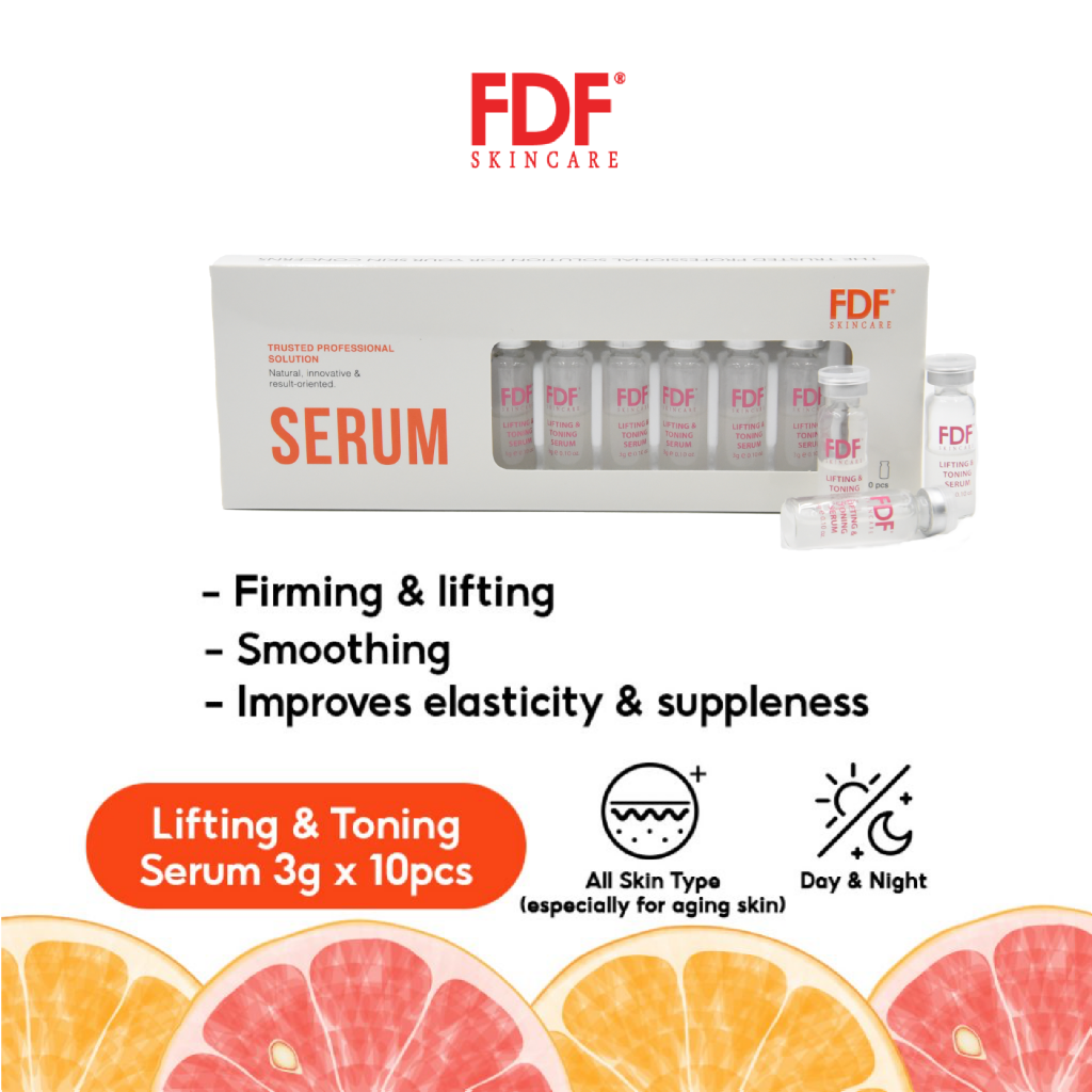 Lifting & Toning Ampoule 3g x 10pcs - FDF Skincare