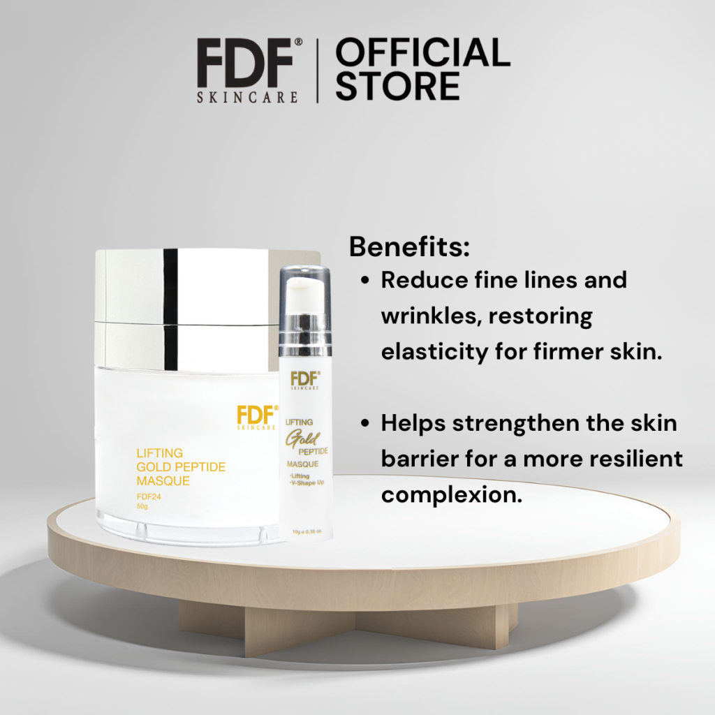 LIFTING GOLD PEPTIDE MASQUE 50g - FDF Skincare